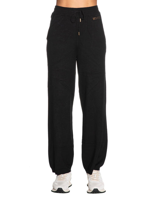 YES ZEE Pantalone Donna - Nero modello P369RU00 P369RU00 | Euroshoesroma.it