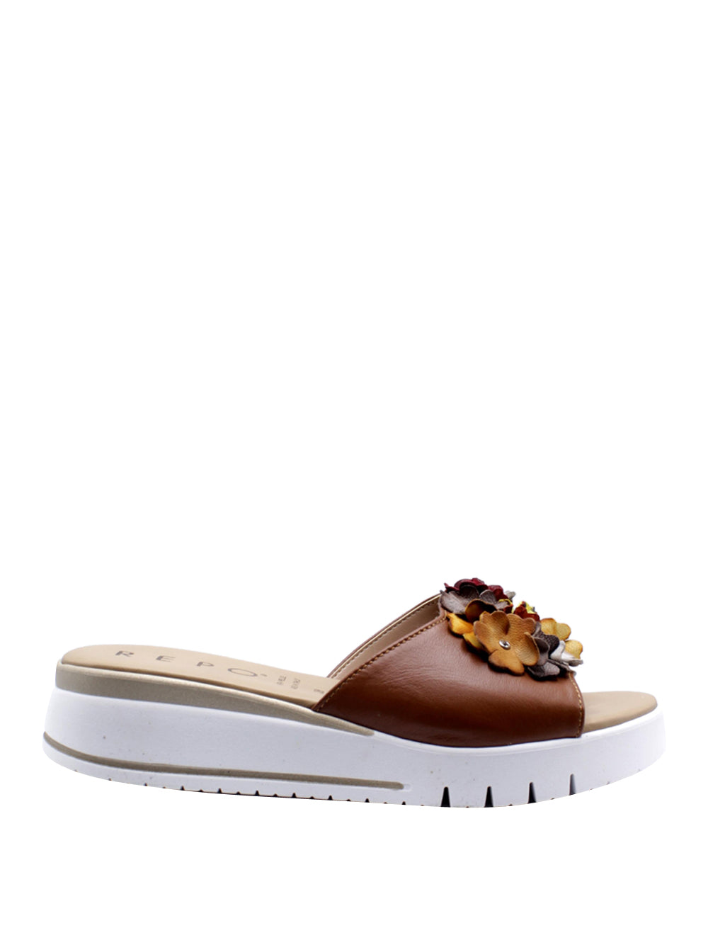 REPO Sandali con zeppa Donna - Cuoio modello 81143 81143 | euroshoesroma.it